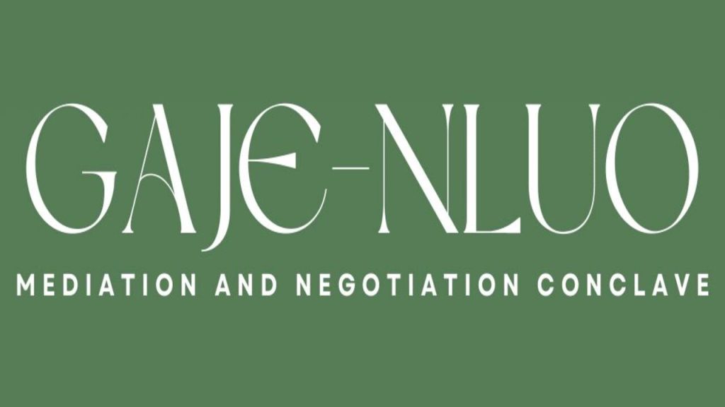 2nd GAJE-NLUO Mediation and Negotiation Conclave 2025 - NLUO | National ...